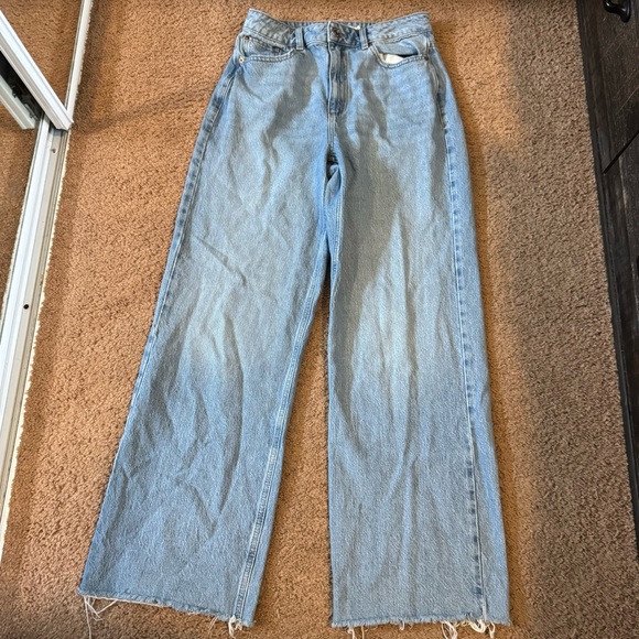 Garage | Jeans | Garage Light Wash High Rise Street Wide Leg Denim ...
